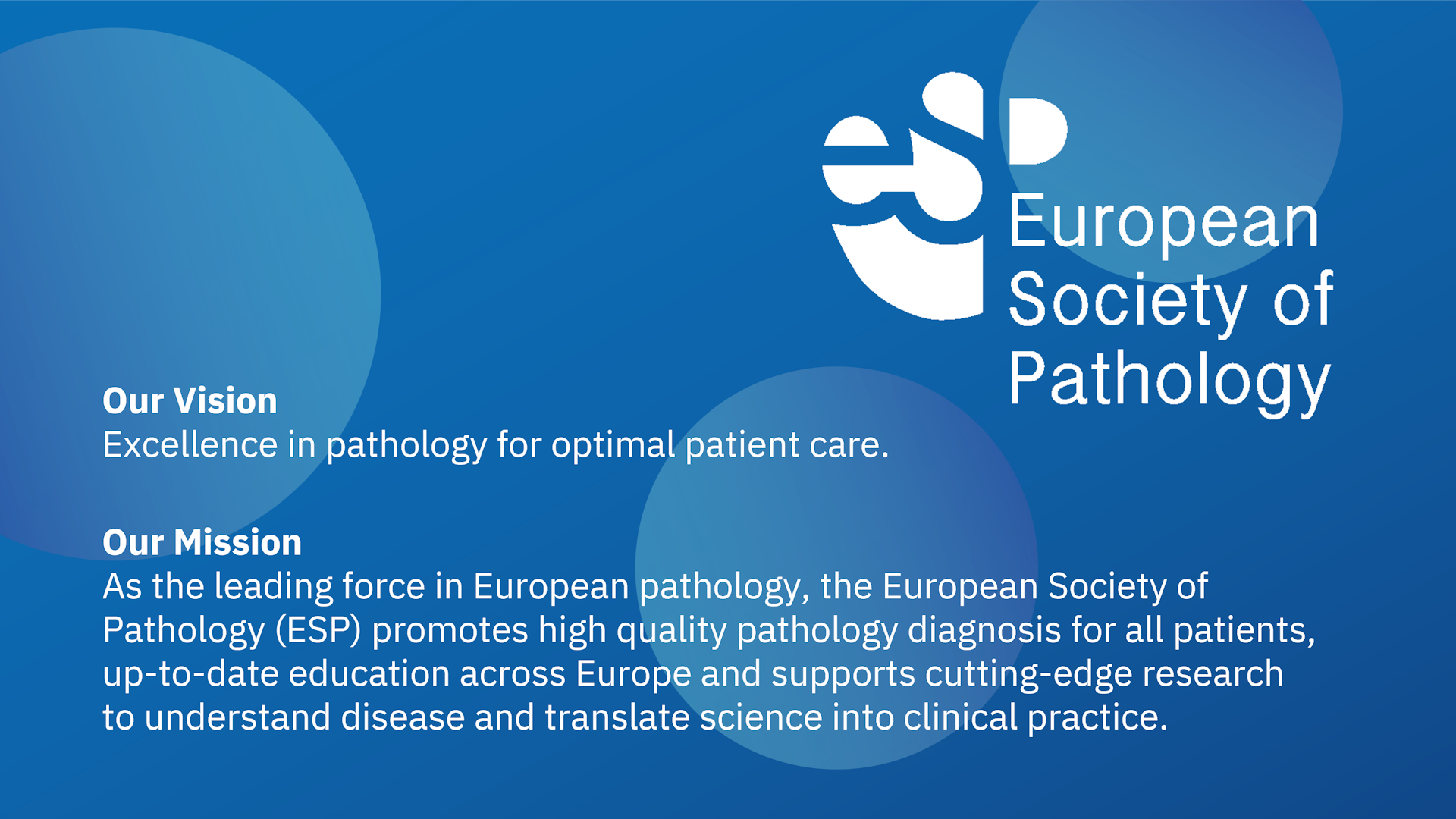 Looking back on ECP 2025 Vienna - 38th European Congress of Pathology